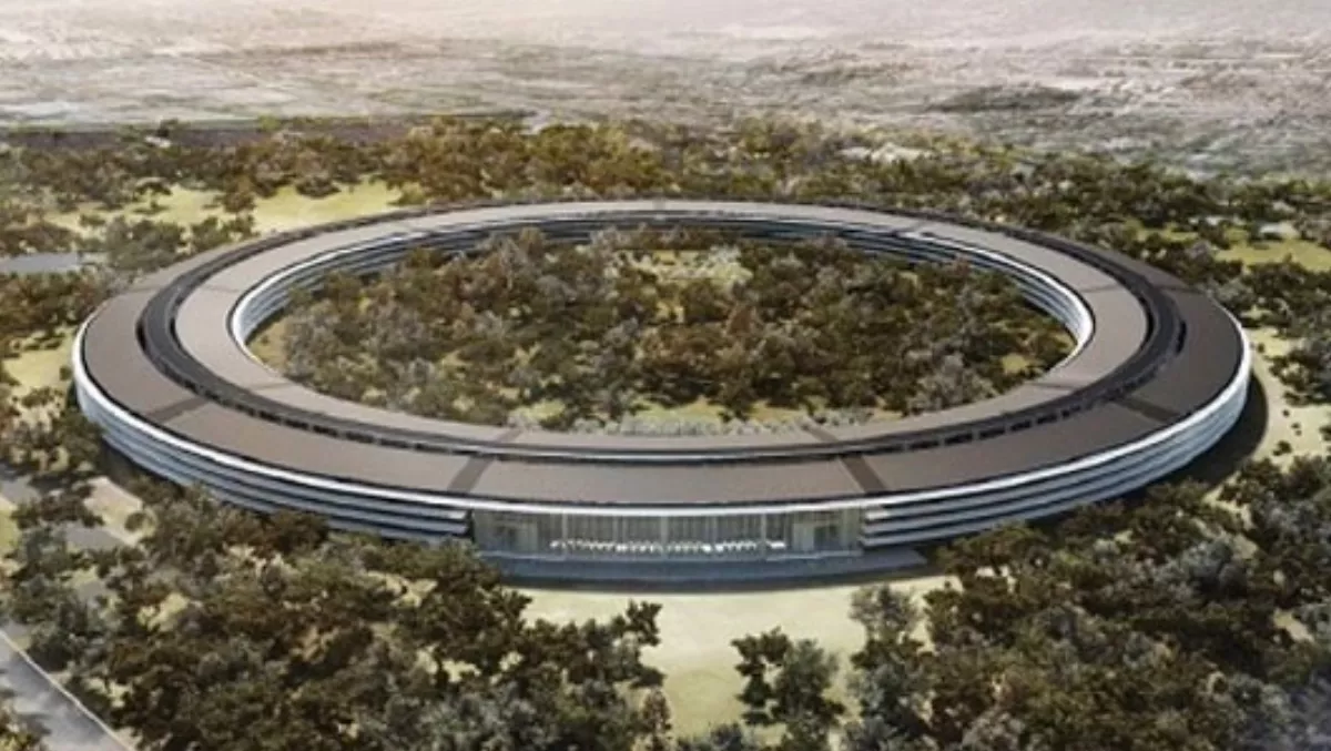 Apple's new spaceship HQ ready for take off